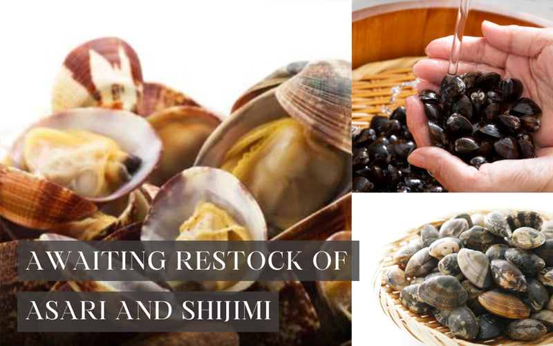 [Restock] Asari and Shijimi Clams – J Passport Selection