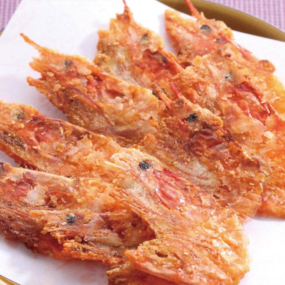 Amaebi Karaage Senbei - Fried Sweet Shrimp Cracker (45g) – J Passport ...